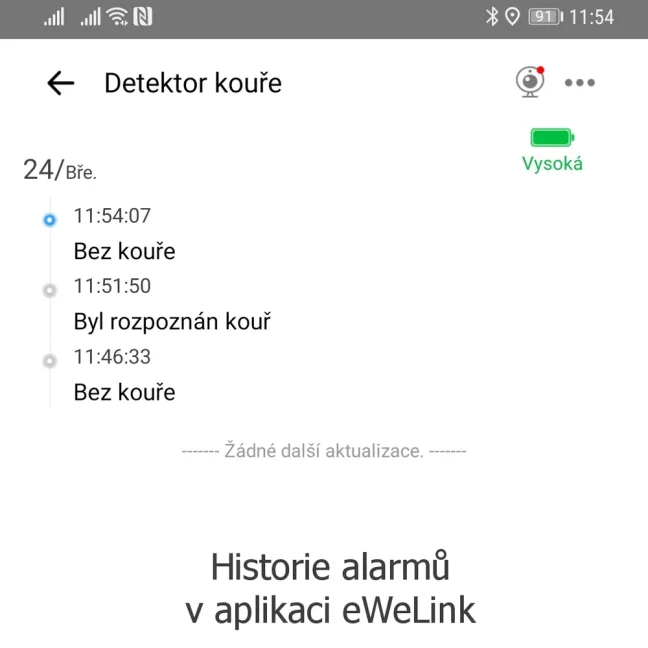 ZigBee Sensor Kouře Smartica SK01Z - Tuya.cz